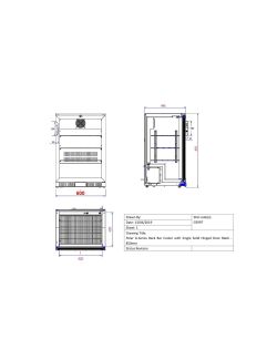 Polar G Series Low Model Bar Cooler 128L